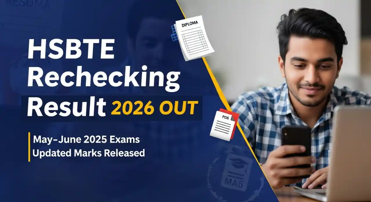 HSBTE Diploma Result 2026 - Released for big Diploma Exams, Check ...